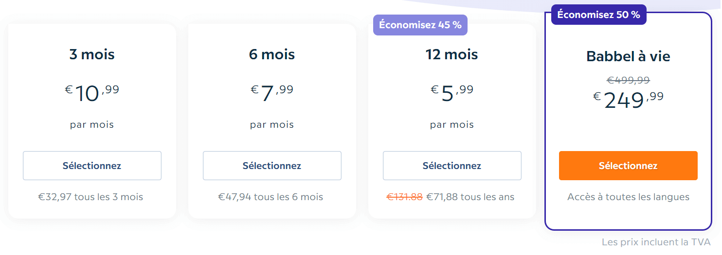 Notre Avis sur Babbel (en 2022) - Sur le bout de la langue